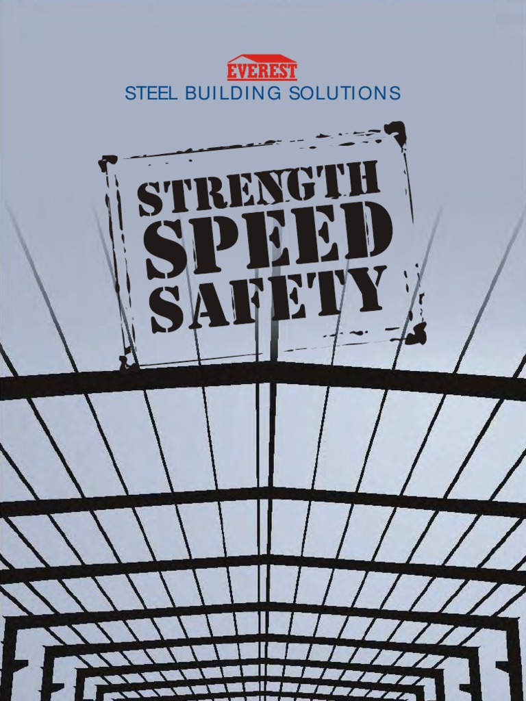 Steel Building Solutions: Everest Industries Limited | PDF | Framing ...
