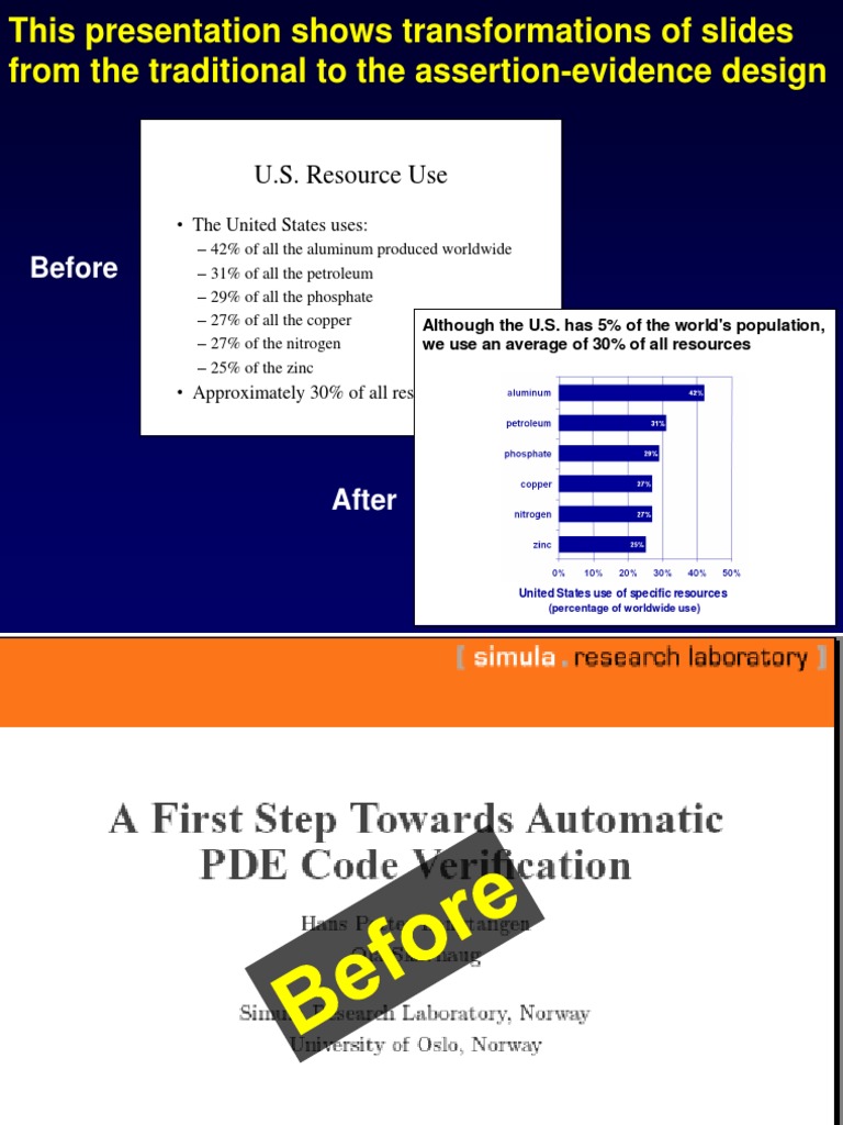 Transforming Slides Through Assertion-Evidence Structure Improves ...
