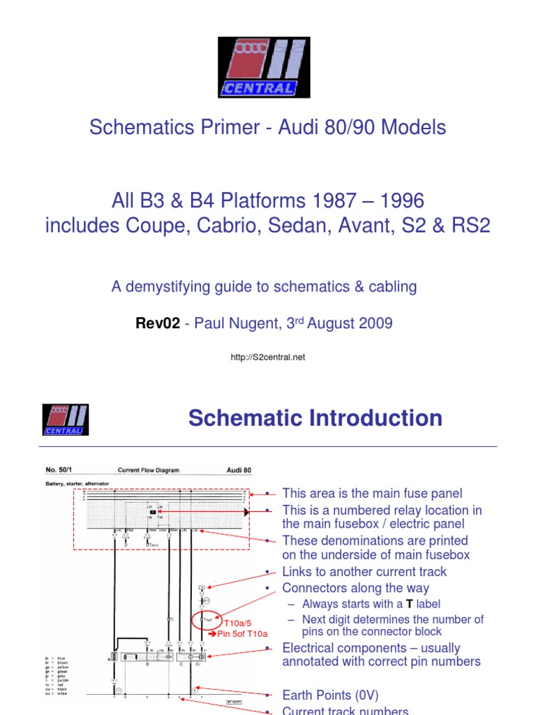 Audi Wiring Explained | PDF | Relay | Electrical Connector