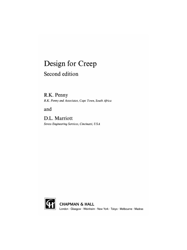 Design For Creep | PDF