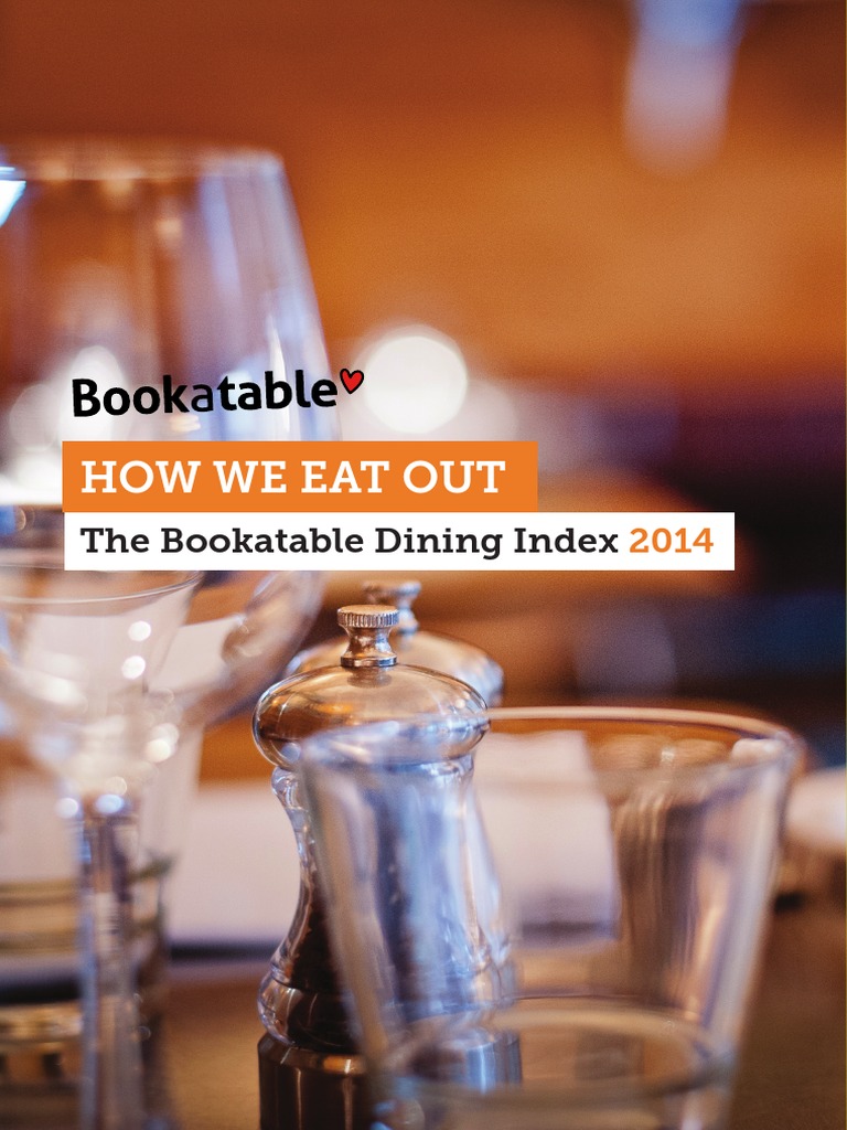 Bookatable Dining Index 2014 | Download Free PDF | Restaurants | Instagram