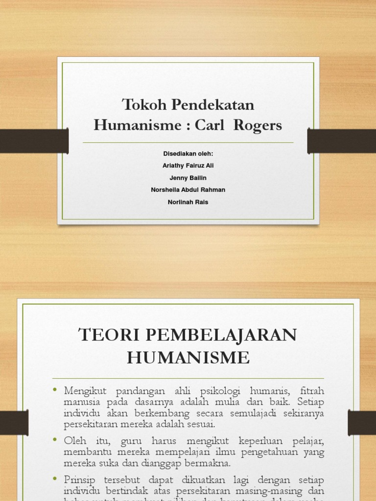 Teori Humanisme dalam Pendidikan | PDF