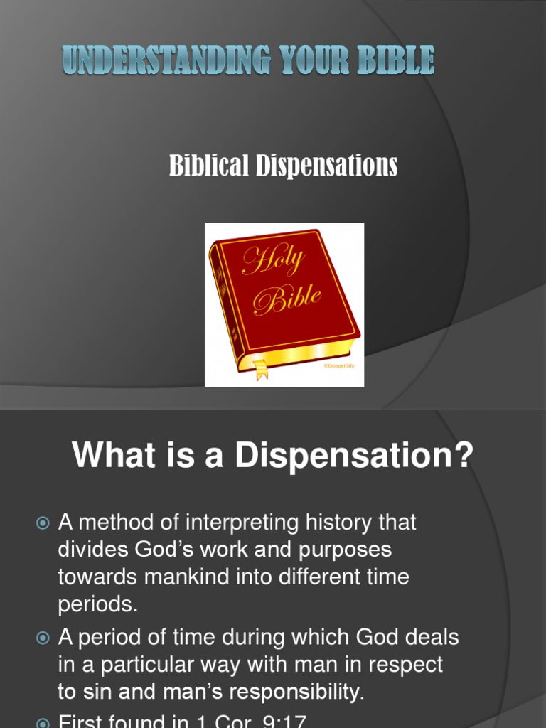 Biblical Dispensations | Book Of Genesis | Cain And Abel