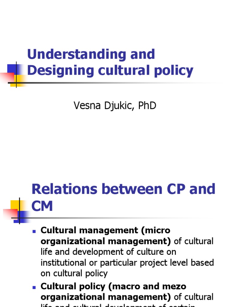 Vesna Djukic - Cultural Policy and Cultural Rights | PDF | Policy ...