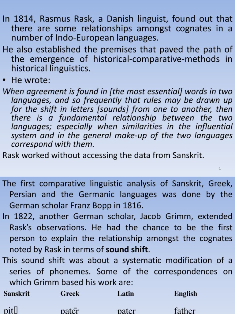 Laws of Sound Change | PDF | Languages | Language Arts & Discipline