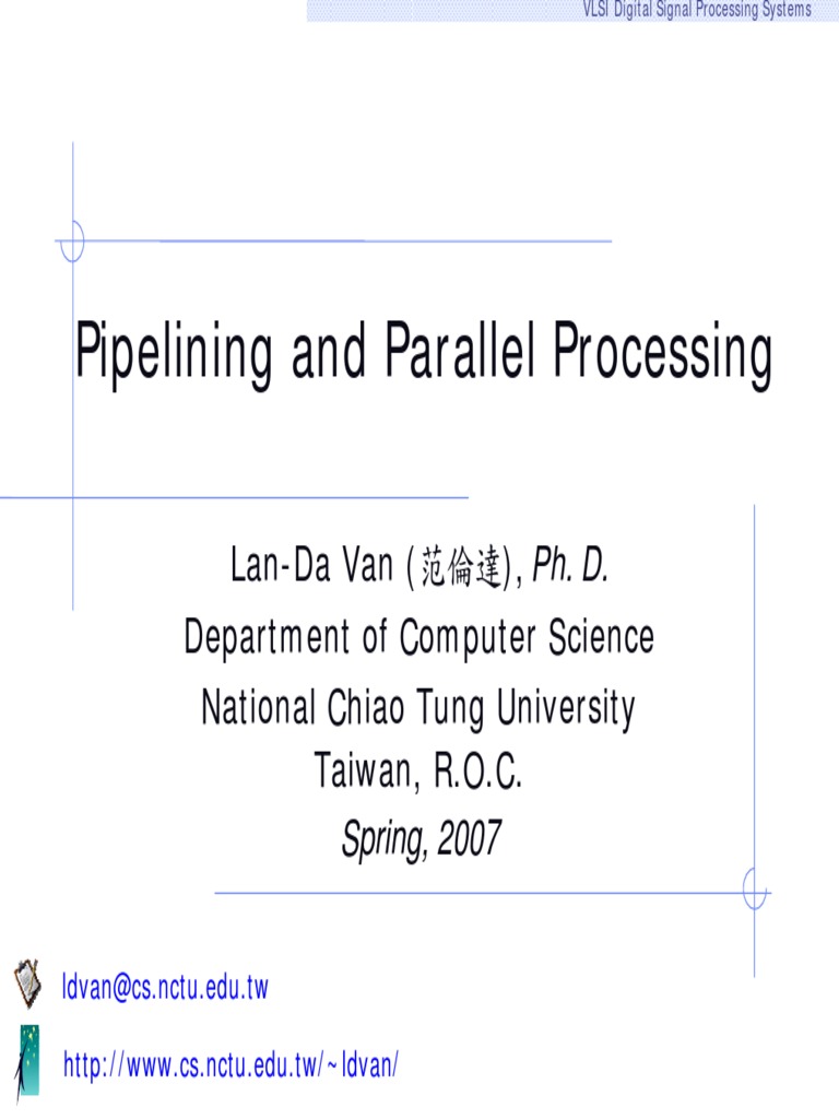 Pipelining and Parallel Processing | PDF | Digital Signal Processing ...