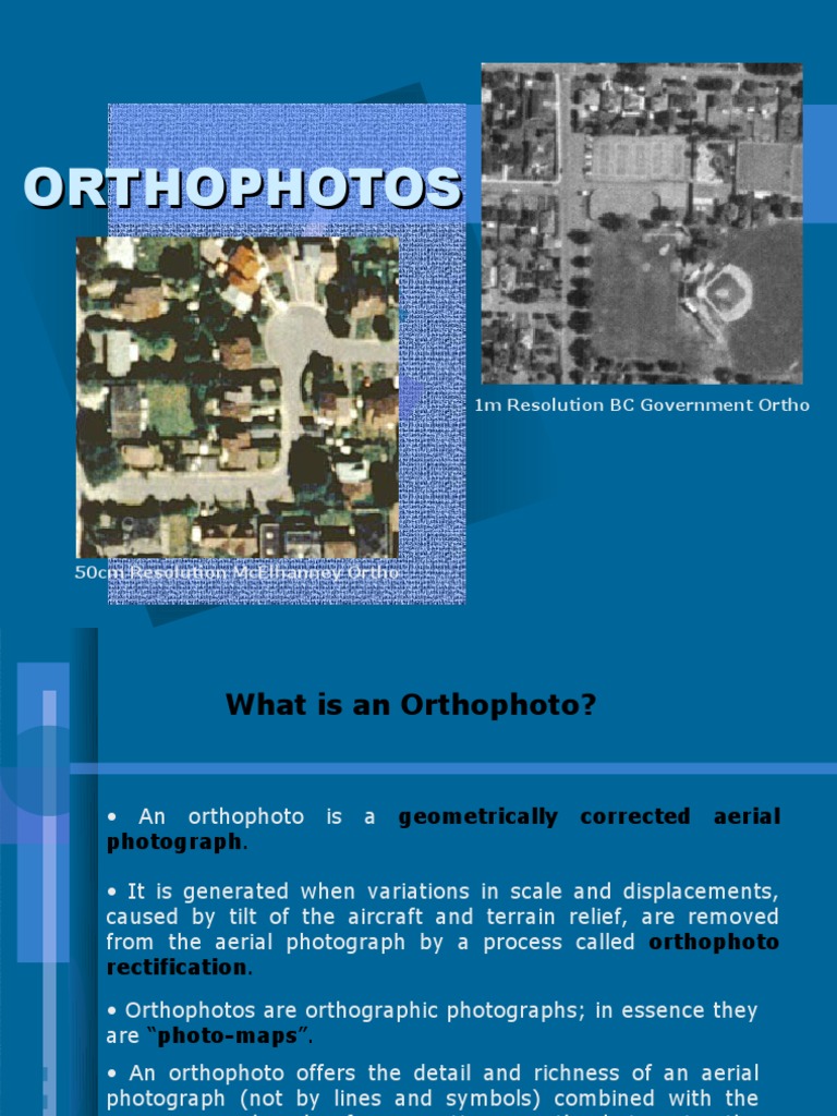 Orthophotos | Download Free PDF | Angular Resolution | Infrared