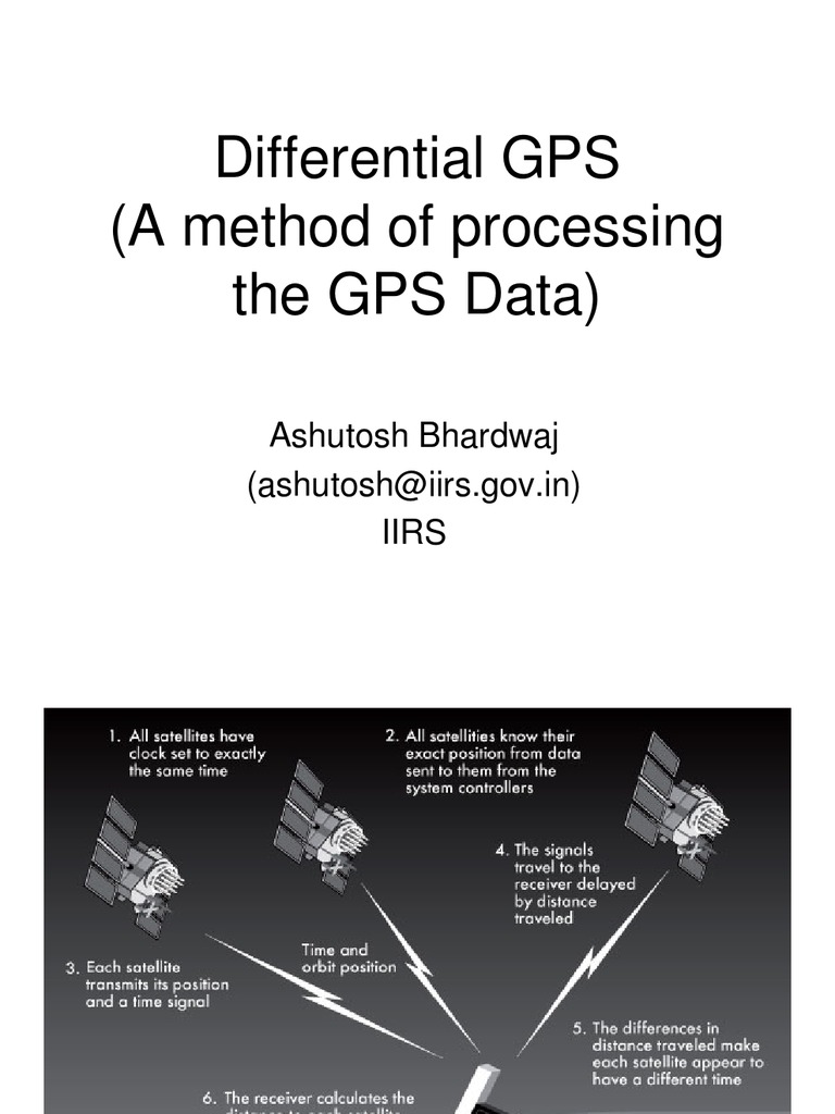 Differential GPS (A Method of Processing The GPS Data) | PDF | Global ...