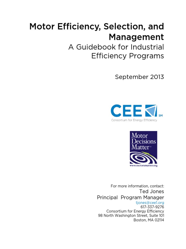 Cee Motor Guidebook | PDF | Engines | Power Inverter