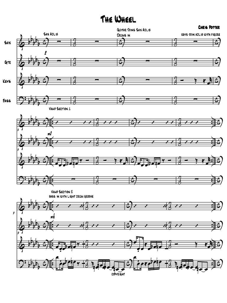 The Wheel - Score | PDF