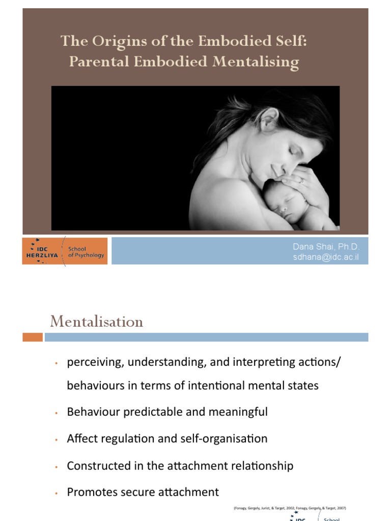 The Origins of The Embodied Self: Parental Embodied Mentalising | PDF ...