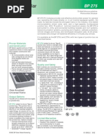 SP75 | PDF | Solar Panel | Solar Cell