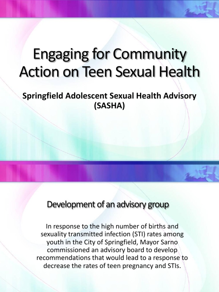 Springfield Teen Sexual Health Initiative | PDF | Sex Education ...