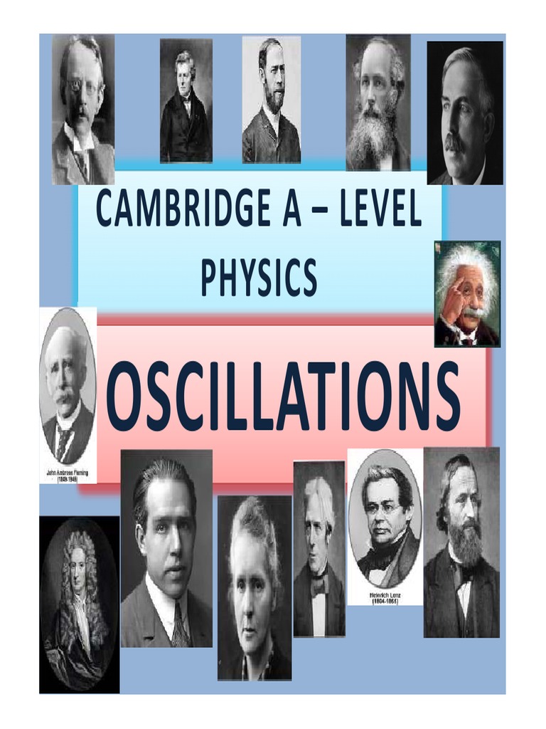 Chapter 14 Oscillations | PDF | Resonance | Oscillation