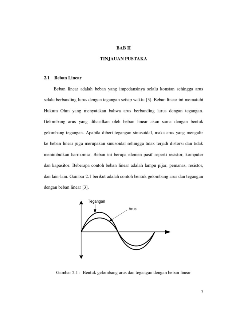Beban Non Linear | PDF | Sains & Matematika