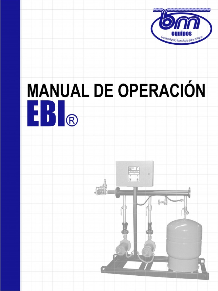 Manual EBI | PDF | Bomba | Controlador lógico programable