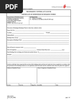 Form 43 Waterproofing Compliance QLD | PDF | License
