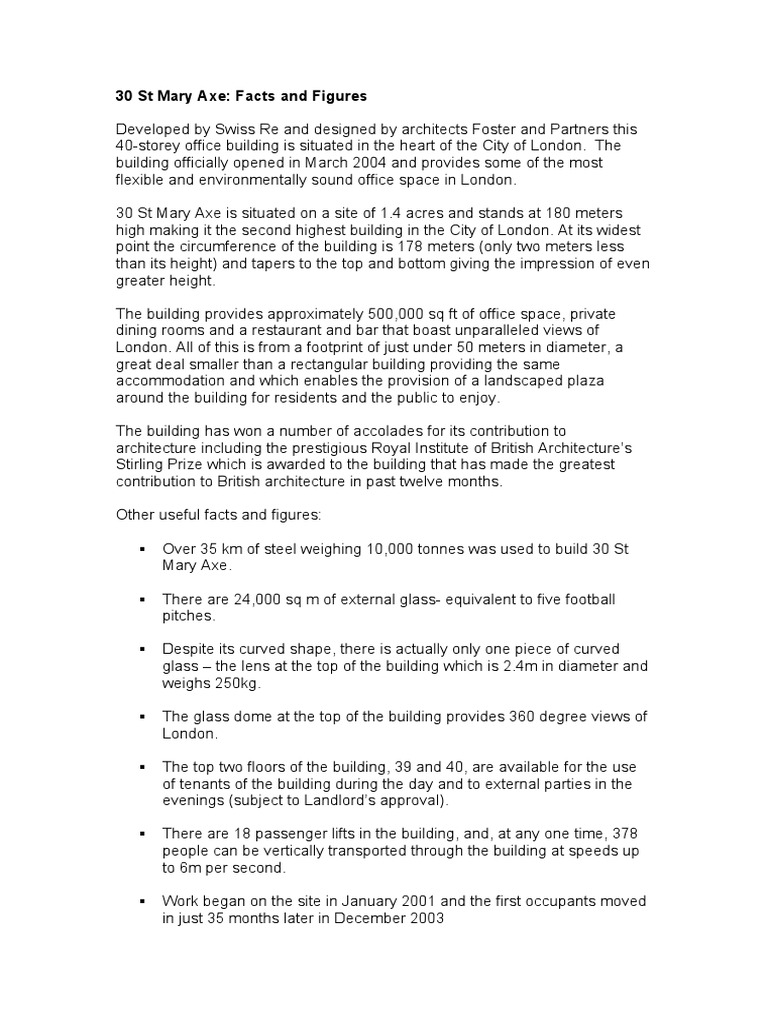 Facts and Figures | PDF