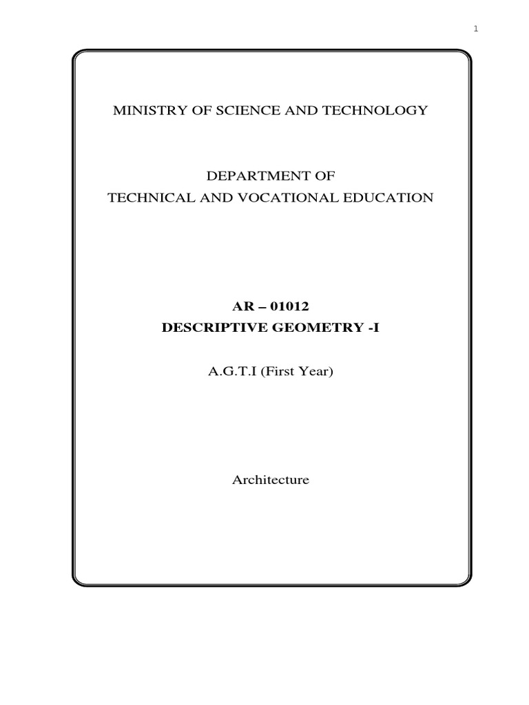 Drafting Textbook | PDF | Circle | Technical Drawing