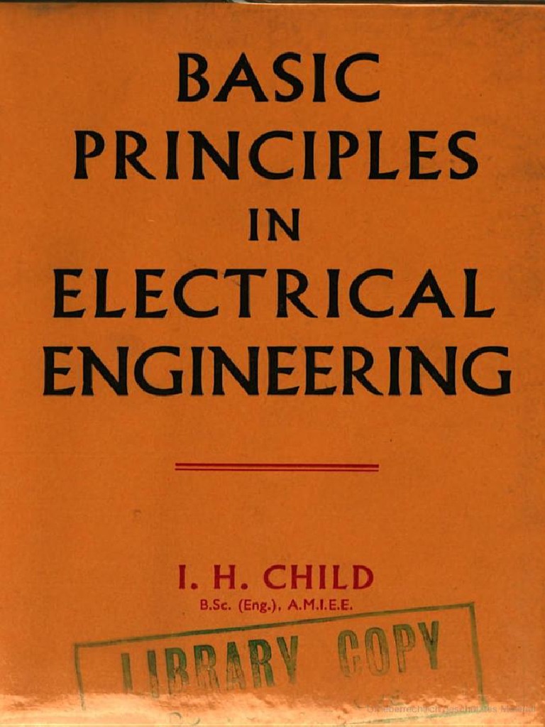 Basic Principles in Electrical Engineering | PDF