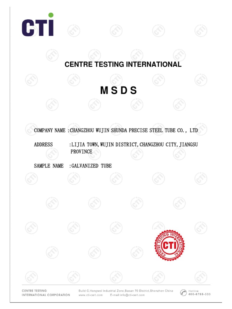 SWST MSDS | PDF | Chemical Substances | Physical Sciences