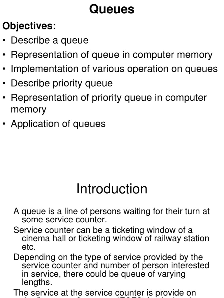 Queues in Data Structure Using C | PDF | Queue (Abstract Data Type ...