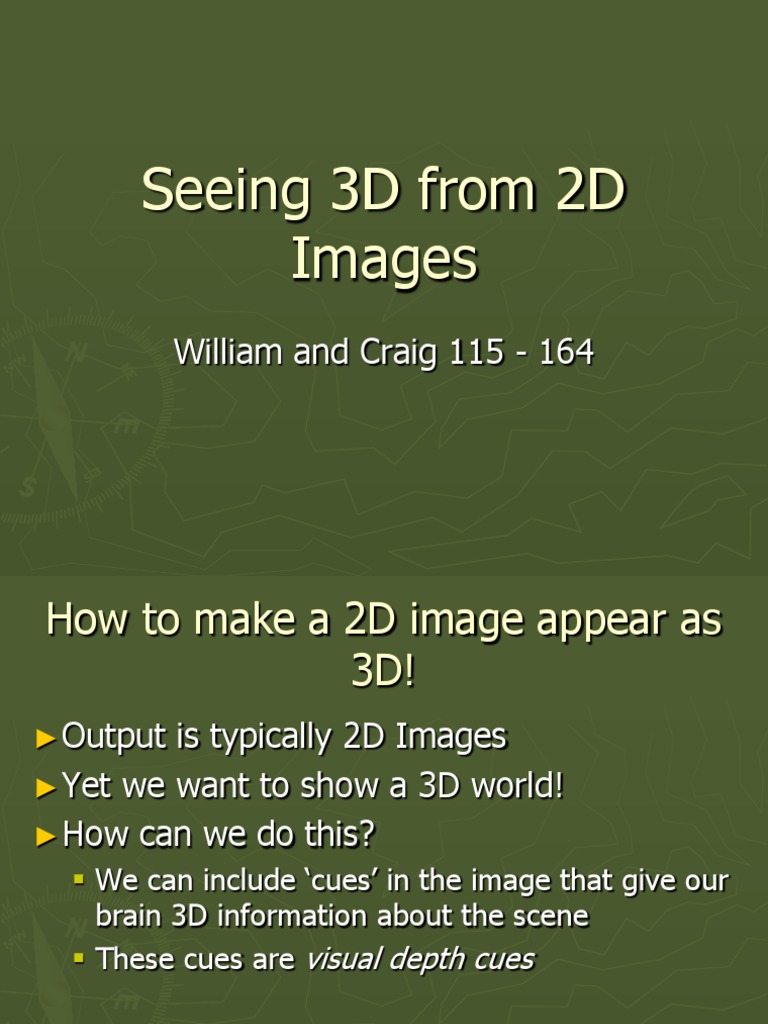 Seeing 3D From 2D Imagesasdad | PDF | Stereoscopy | Electromagnetic ...