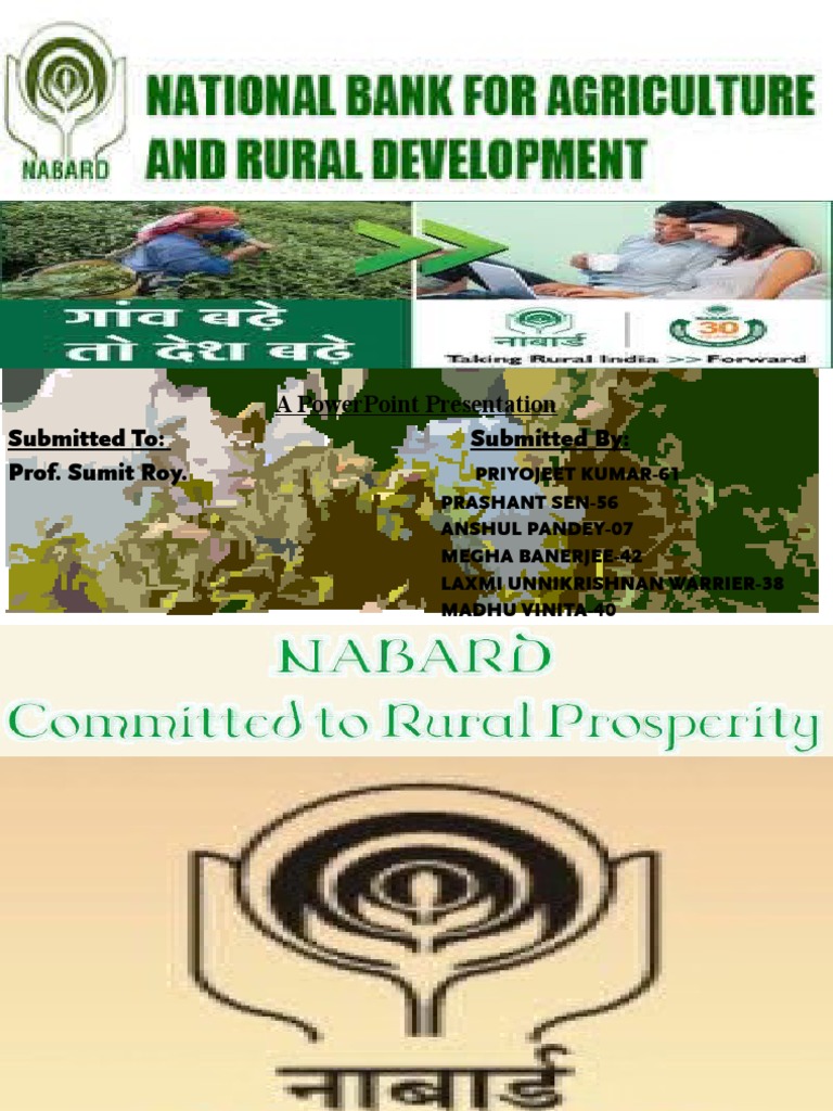 NABARD | PDF | Banking | Service Industries