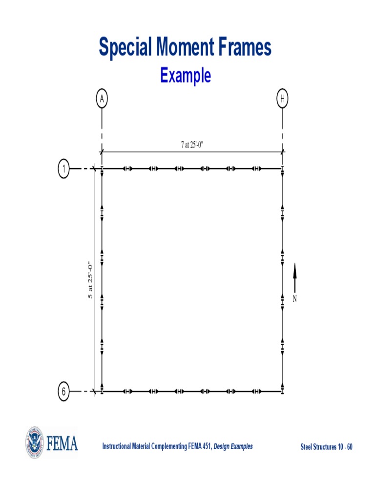 Example 1-Special Moment Frames | PDF | Beam (Structure) | Structural Steel