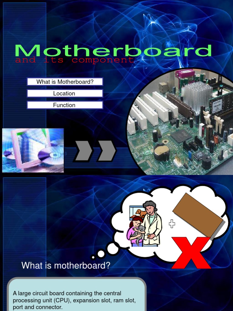 Understanding Motherboard Location & Functions | PDF