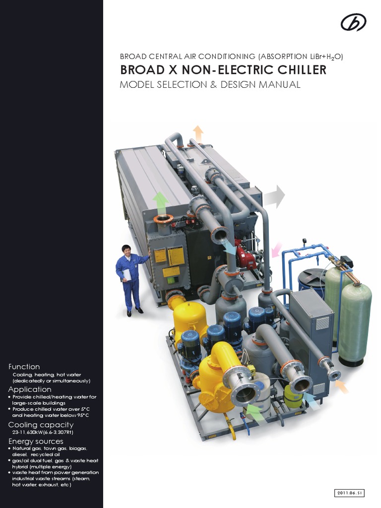 Broad X Non-Electric Chiller: Model Selection & Design Manual | PDF ...