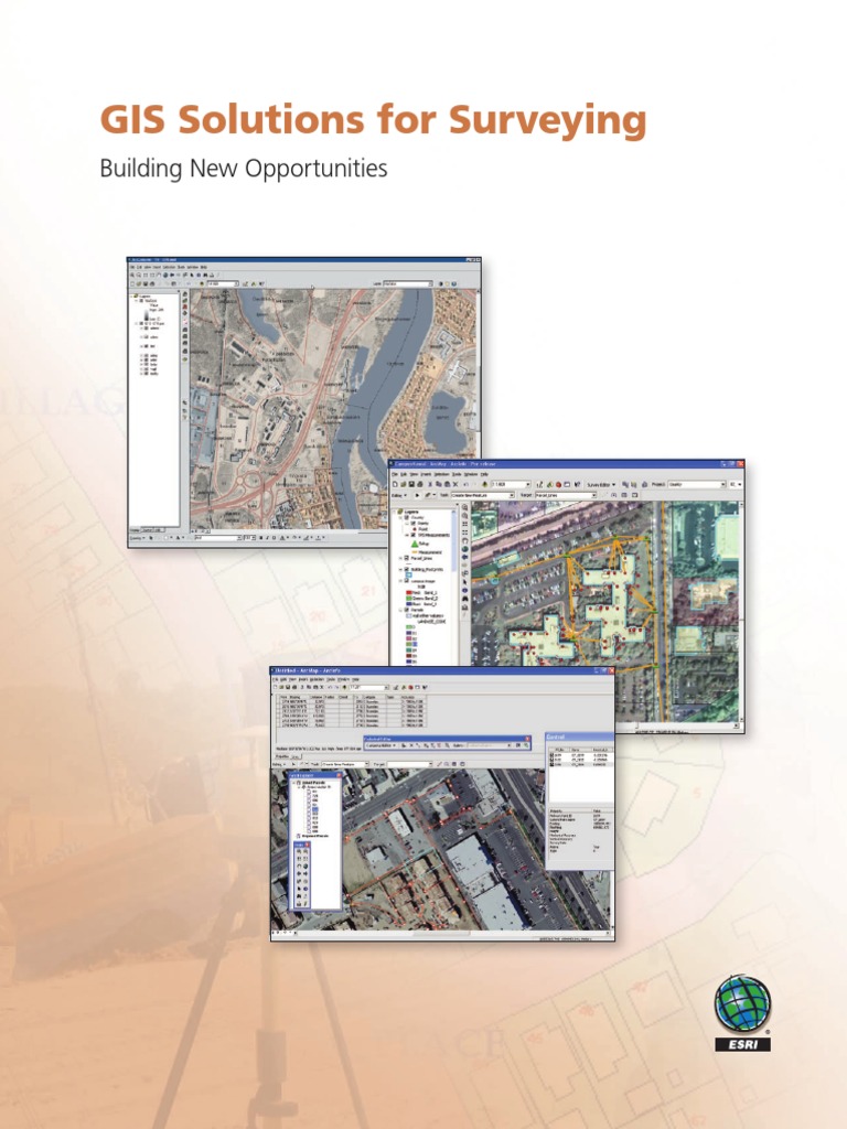 Gis Sols For Surveying | PDF | Arc Gis | Esri