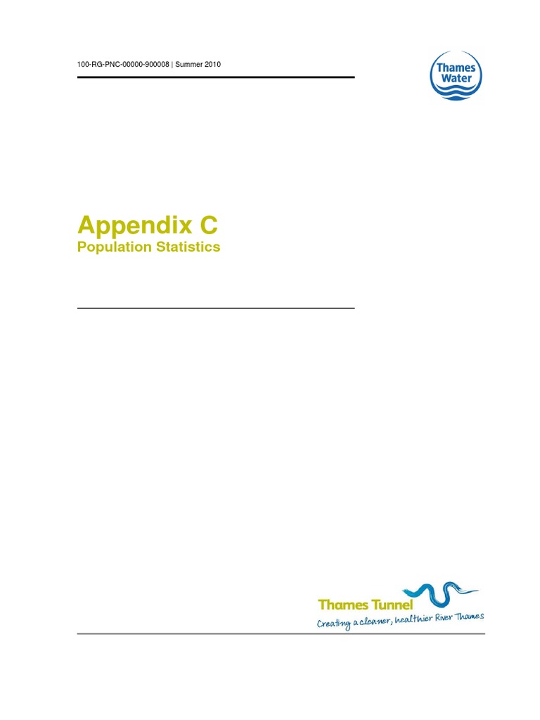 Needs Report: Appendix C | PDF | Travel
