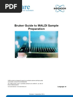 MALDI Sample Prep Guide | PDF | Scientific Techniques | Analytical ...