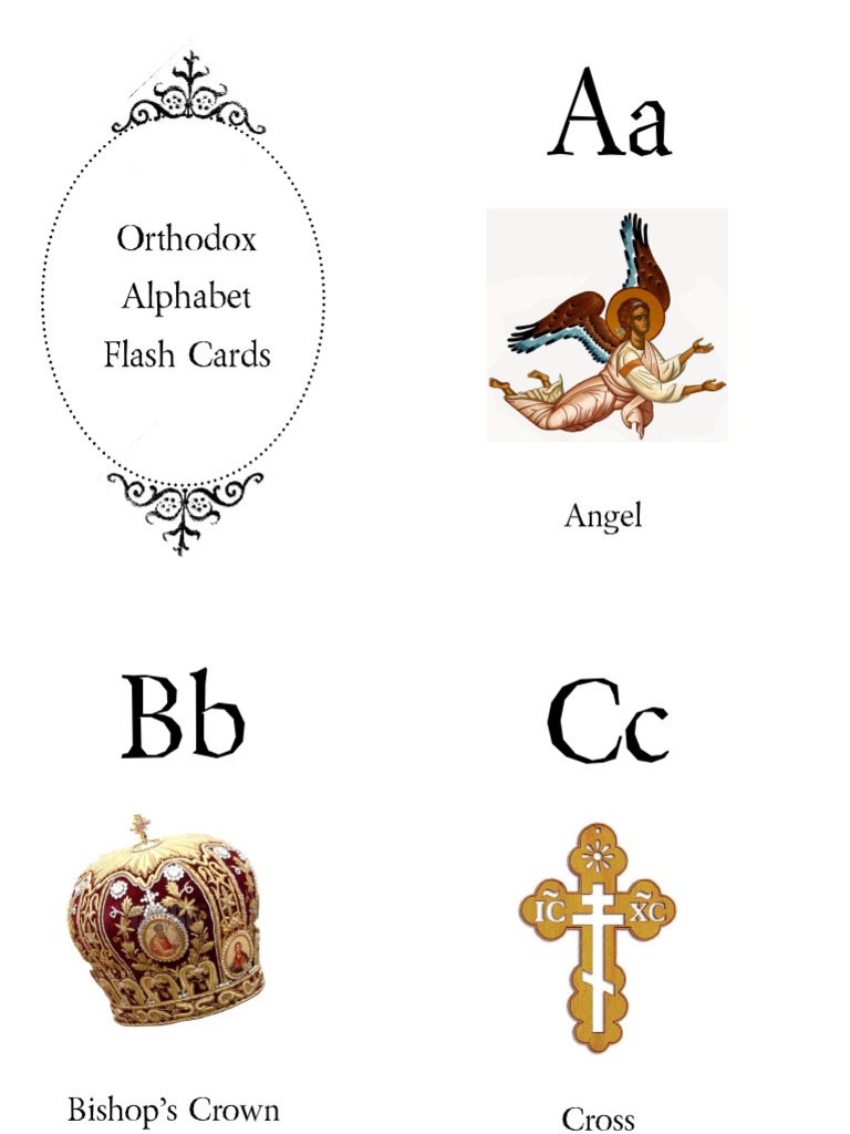 Orthodox Flashcards Front | PDF | Christian Behaviour And Experience ...