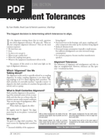 Shaft Alignment: A Training Handbook | PDF | Engineering Tolerance | Angle