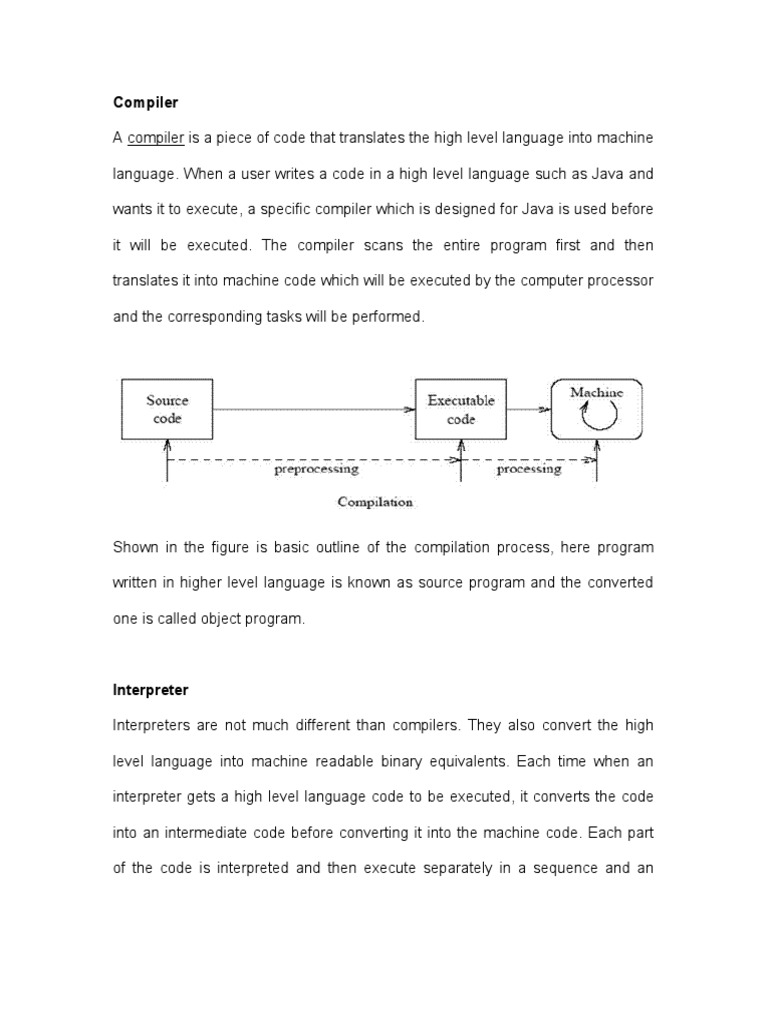 Computer Software Unit 4 | PDF | Source Code | Compiler