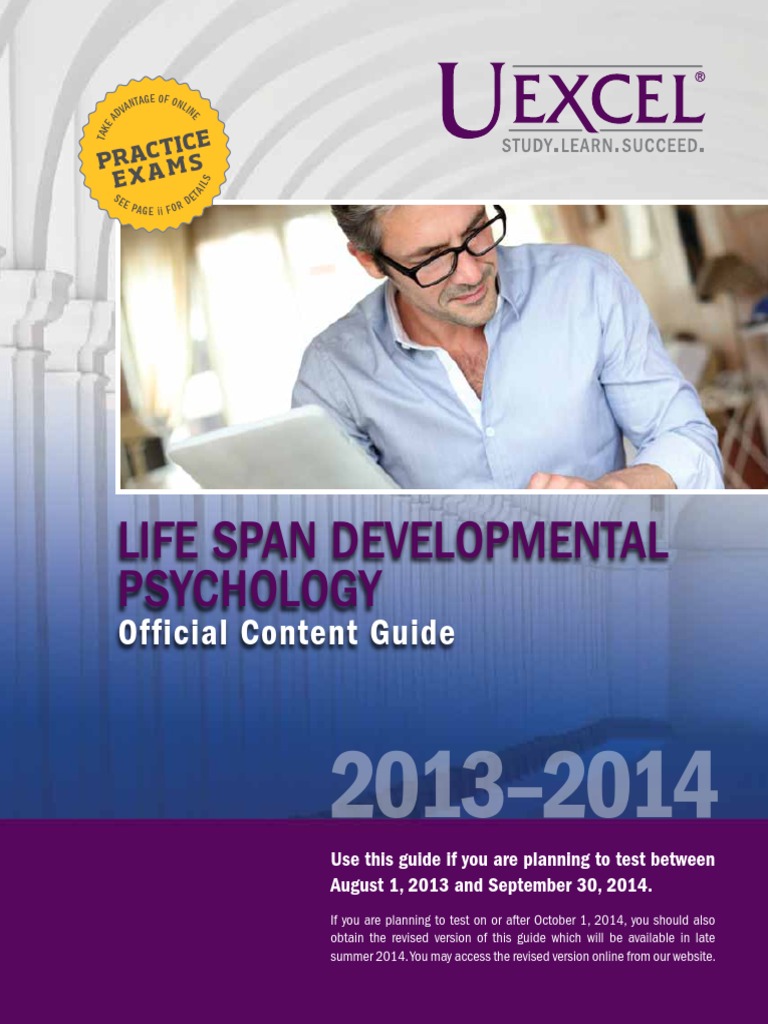 Exam Content Guide Life Span Developmental Psychology | Download Free ...