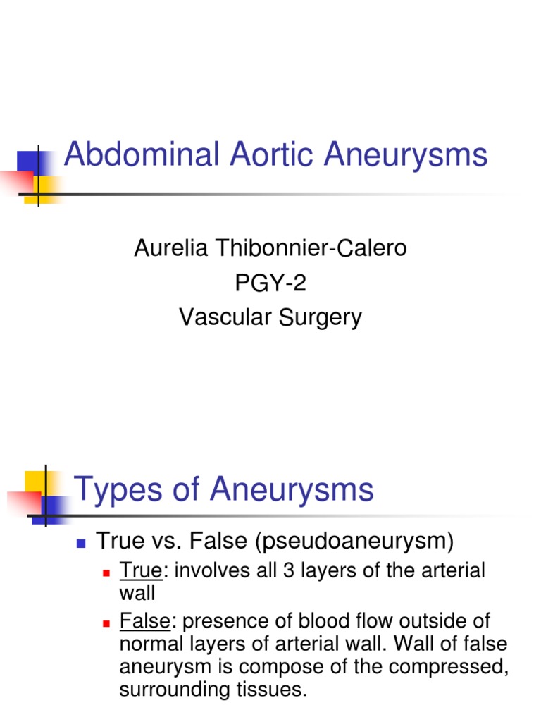 Abdominal Aortic Aneurysm | PDF | Medical Specialties | Cardiovascular ...