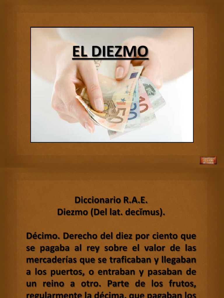 El Diezmo | PDF | Diezmo | Judios
