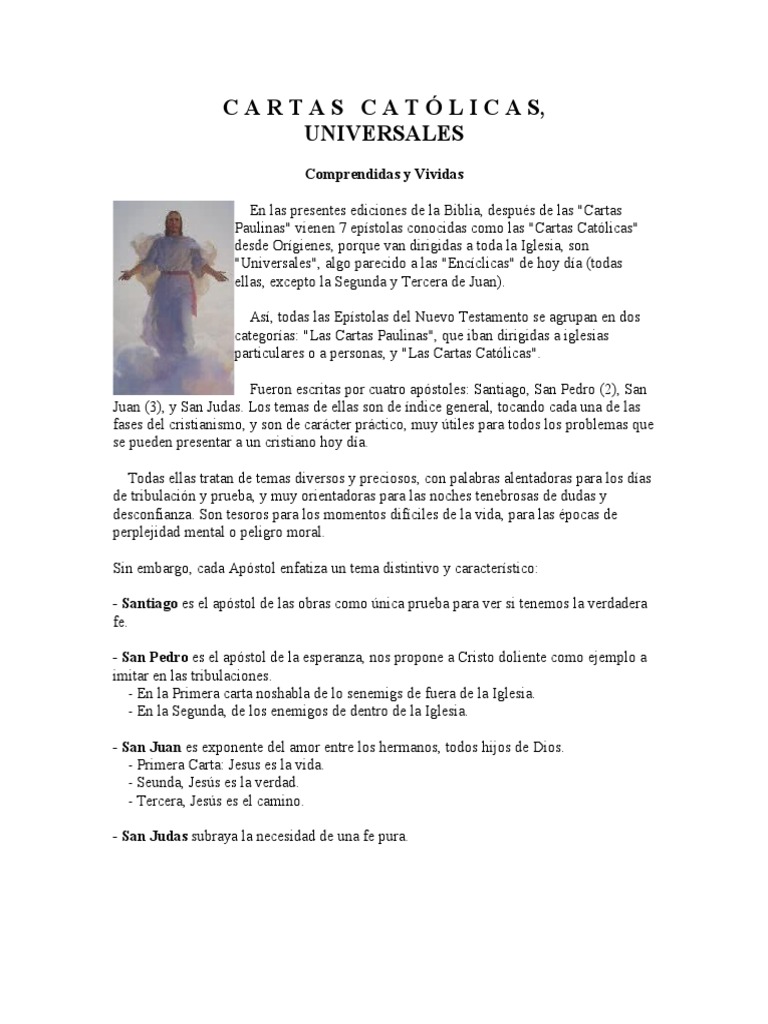 Cartas Catolicas | PDF
