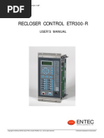 Recloser ENTEC PDF | PDF | Icon (Computing) | Button (Computing)