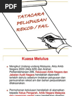 Pengurusan Fail Sulit | PDF
