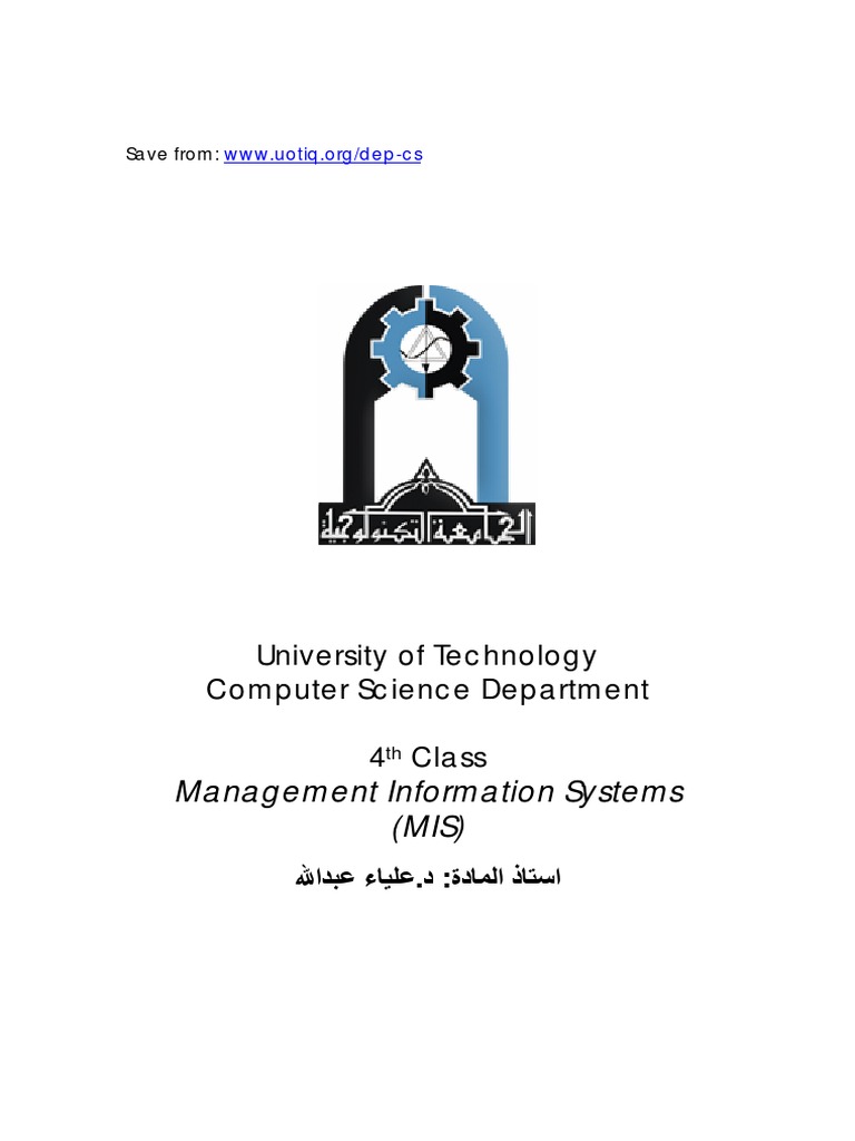 Management Information System | PDF | Computers