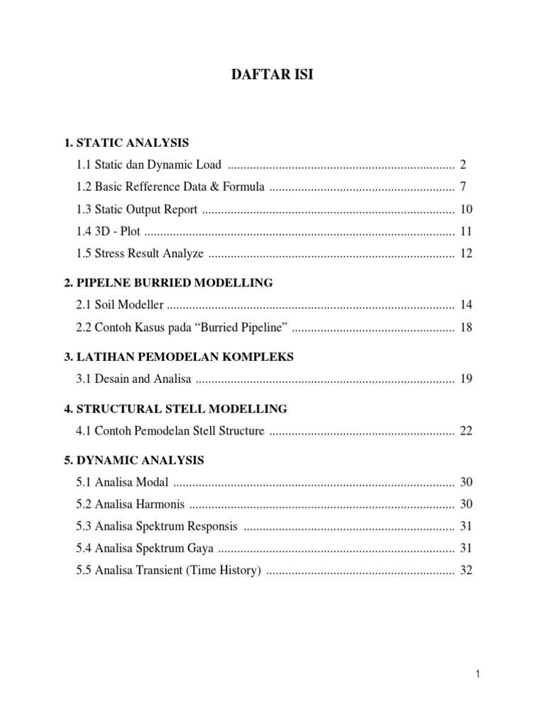 Tutorial Caesar II - Bagian 2 | PDF