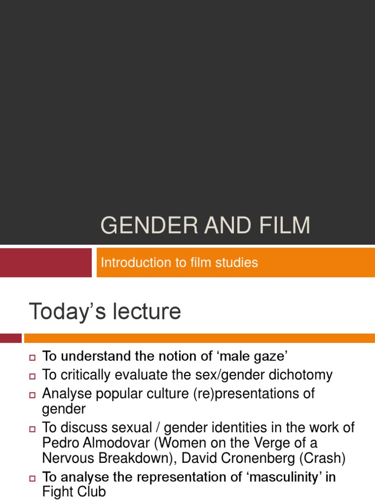 Gender and Film | Download Free PDF | Femininity | Gender