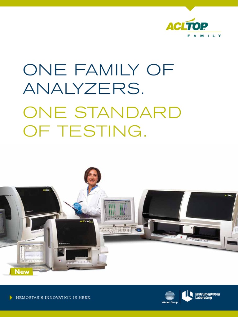 Acl Top Family Brochure - 2.1.2012 - Final | PDF | Coagulation | Body ...