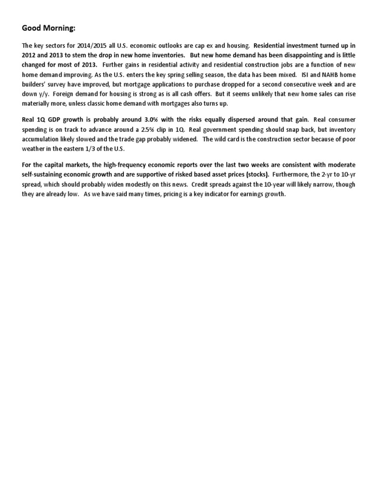 Good Morning | Download Free PDF | Generally Accepted Accounting ...