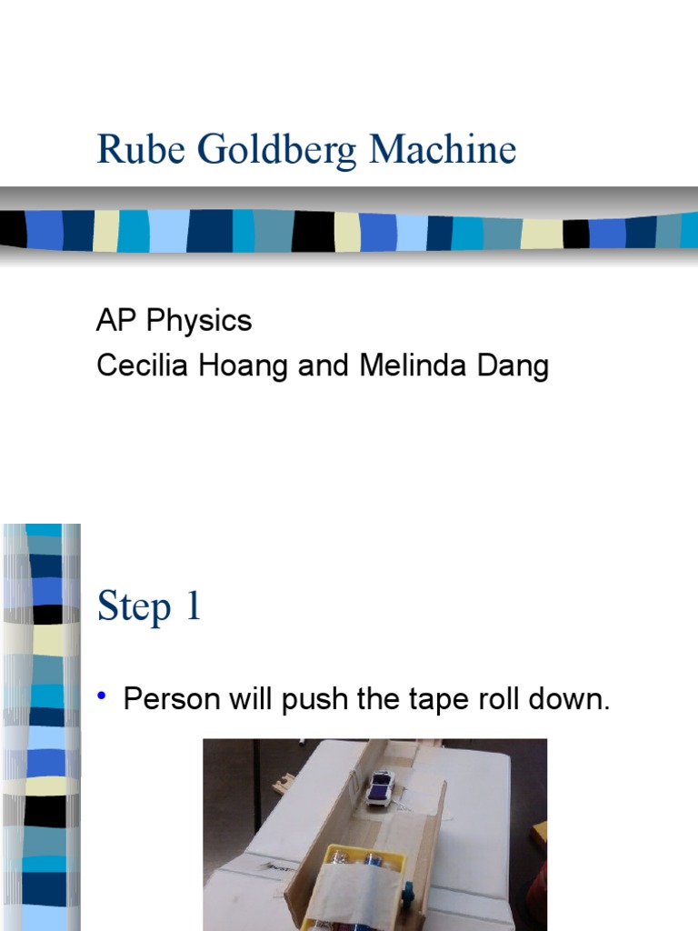Rube Goldberg Gumball Machine Steps | PDF