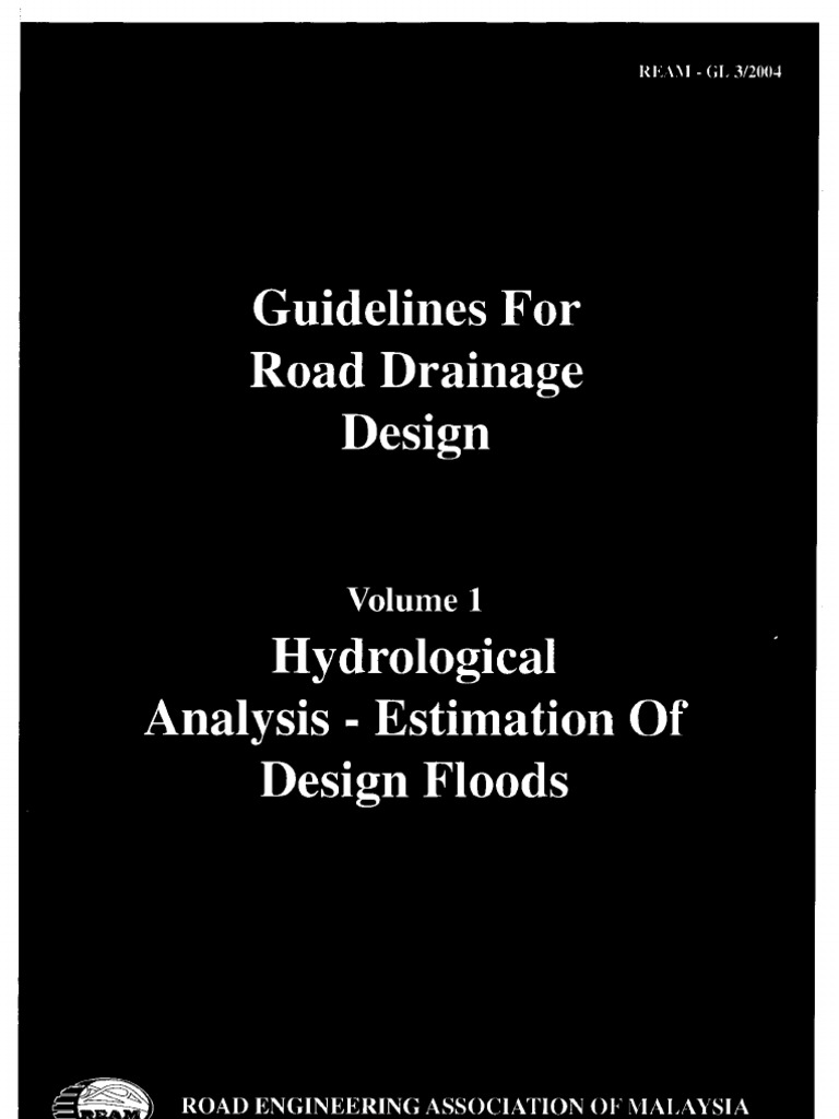 Guideline For Road Drainage Design | PDF